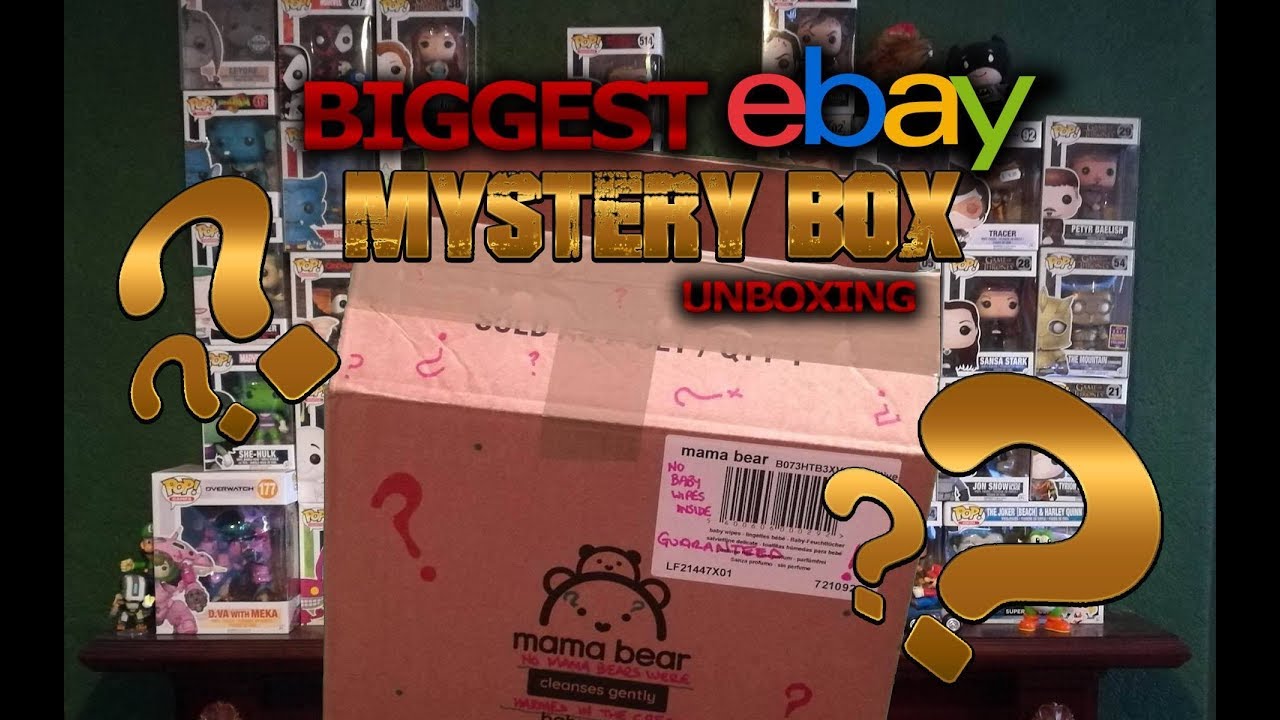 BIGGEST Ebay Mystery Box Unboxing!!!! - YouTube