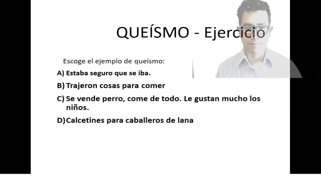 Queísmo ejercicio - YouTube