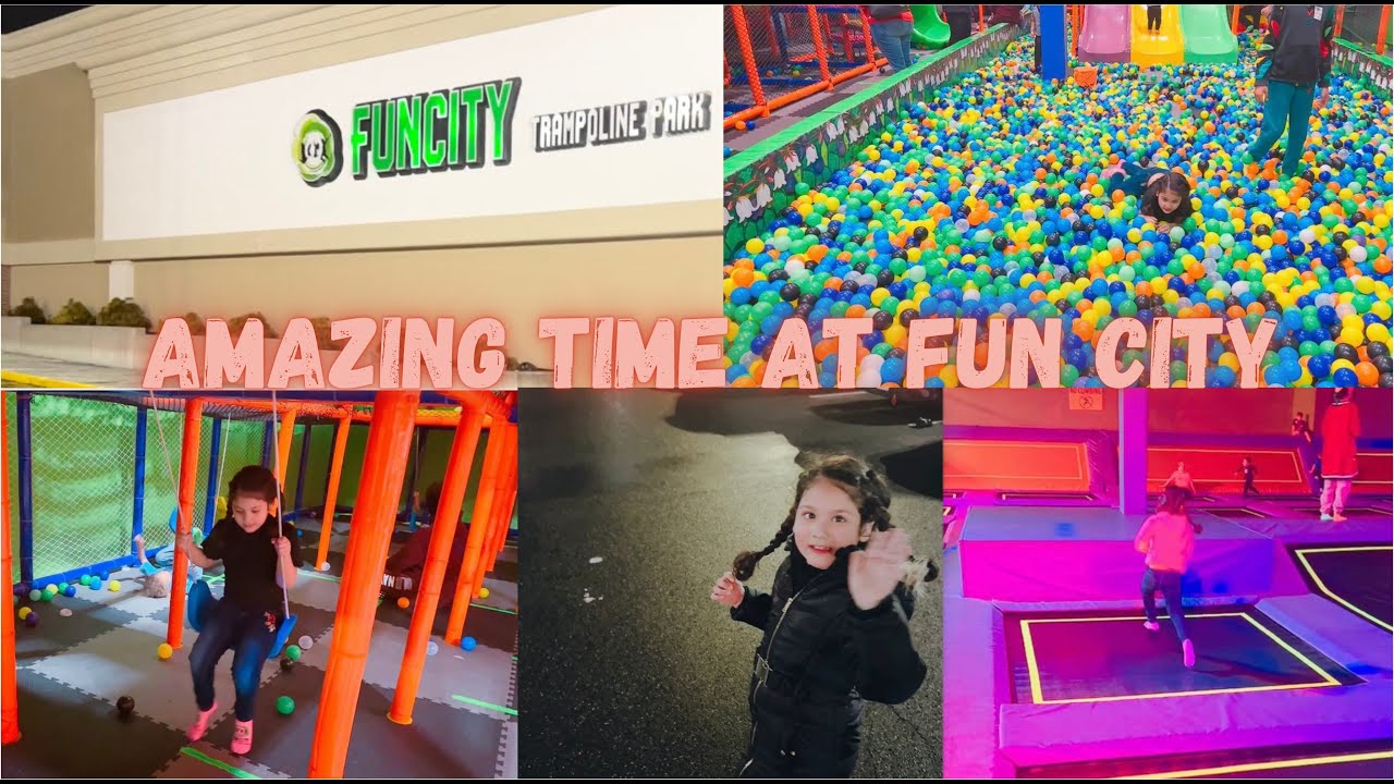 Ayat Having Fun At FUN CITY | KIDS LIFE | ADVENTURE | ENJOYING ...