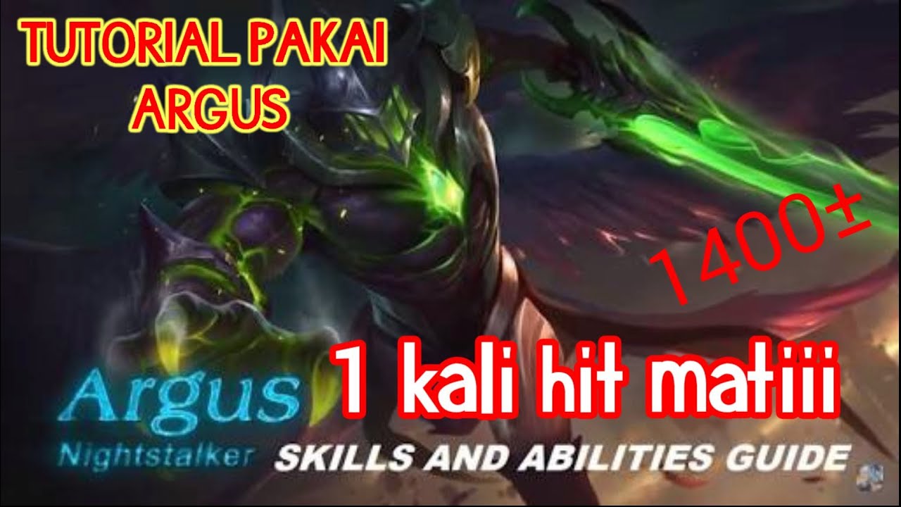 TUTORIAL MEMAKAI ARGUS YANG BENAR - YouTube
