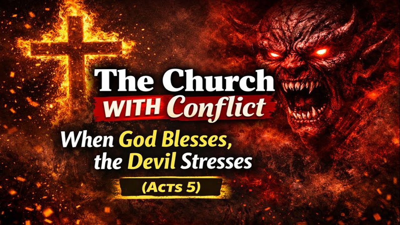 The Church WITH Conflict | When God Blesses, the Devil Stresses (Acts 5 ...