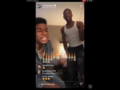 NLE CHOPPA Freestyle’s With Crip’s - YouTube