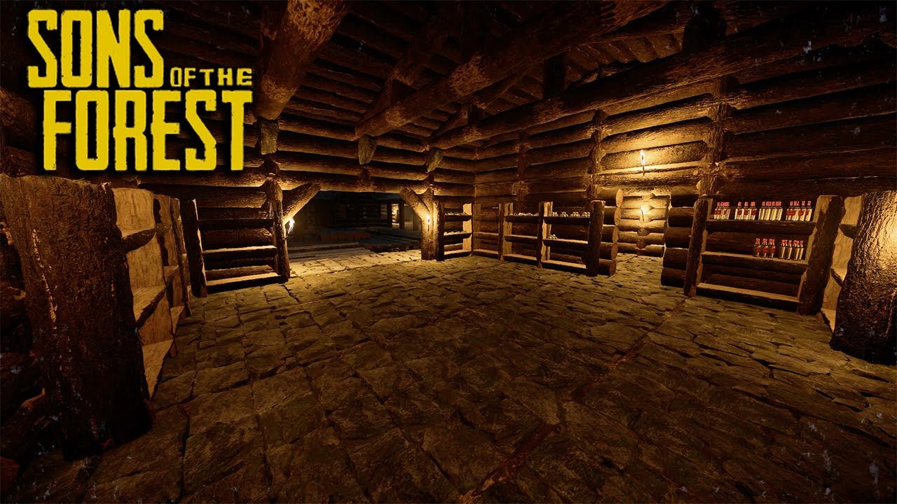 Building A Much Needed A Storage Room! (Sons Of The Forest 1.0) - YouTube