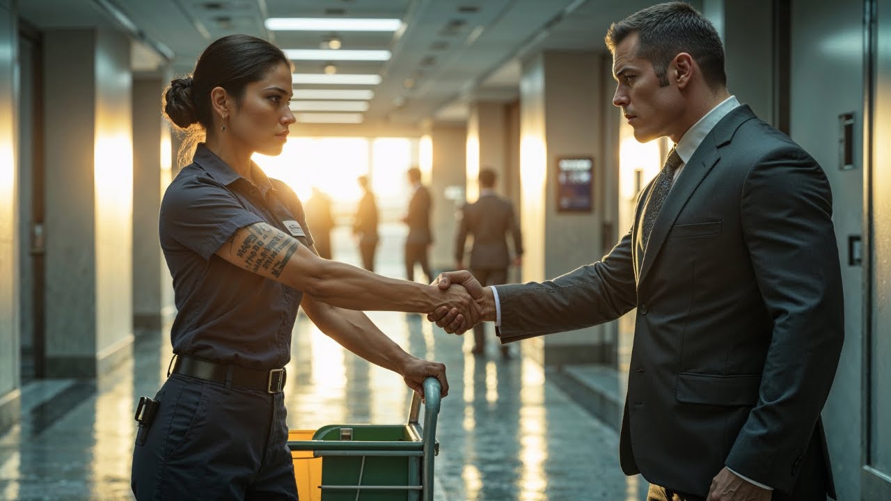 They Called Her Just a Janitor — Until Her Tattoo Revealed a Classified ...