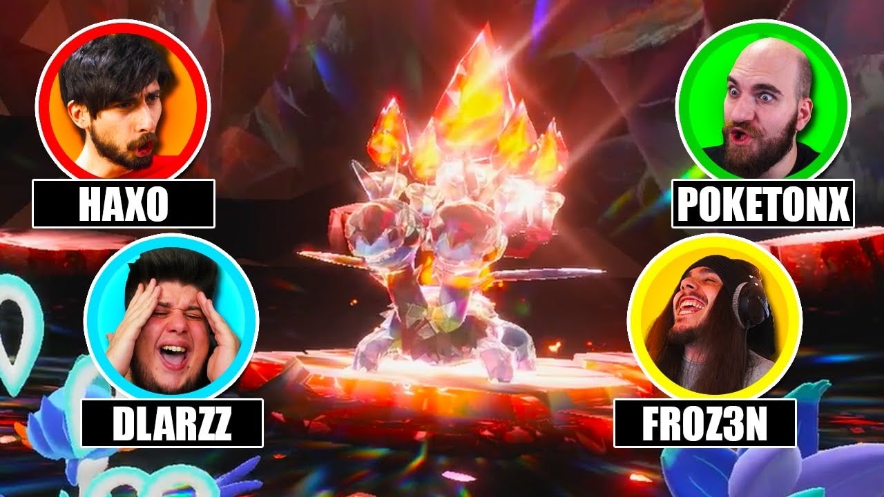 RAID GOLIARDICO con @poketonx @Haxo e @Froz3nYT su Pokémon Scarlatto e ...