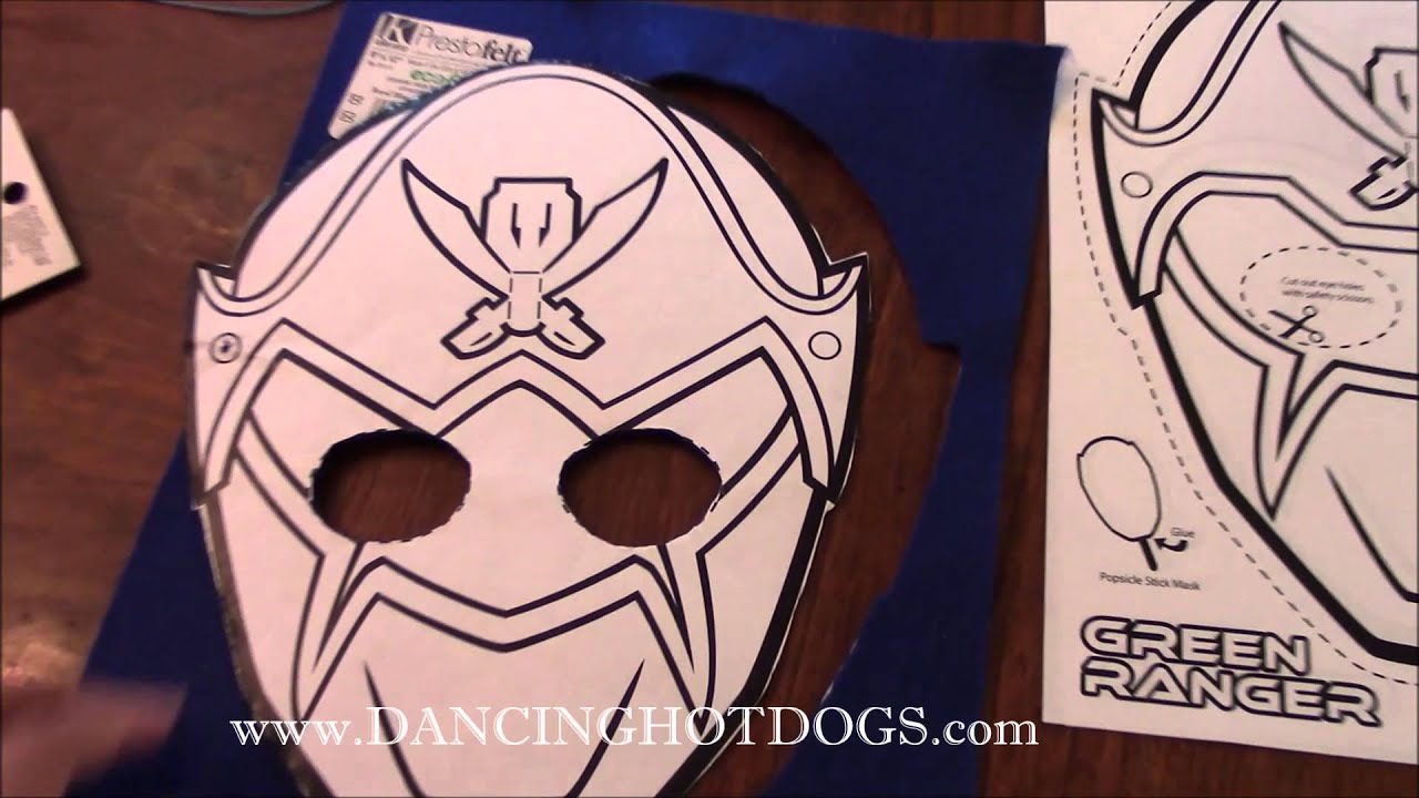 Power Ranger Mask Printable