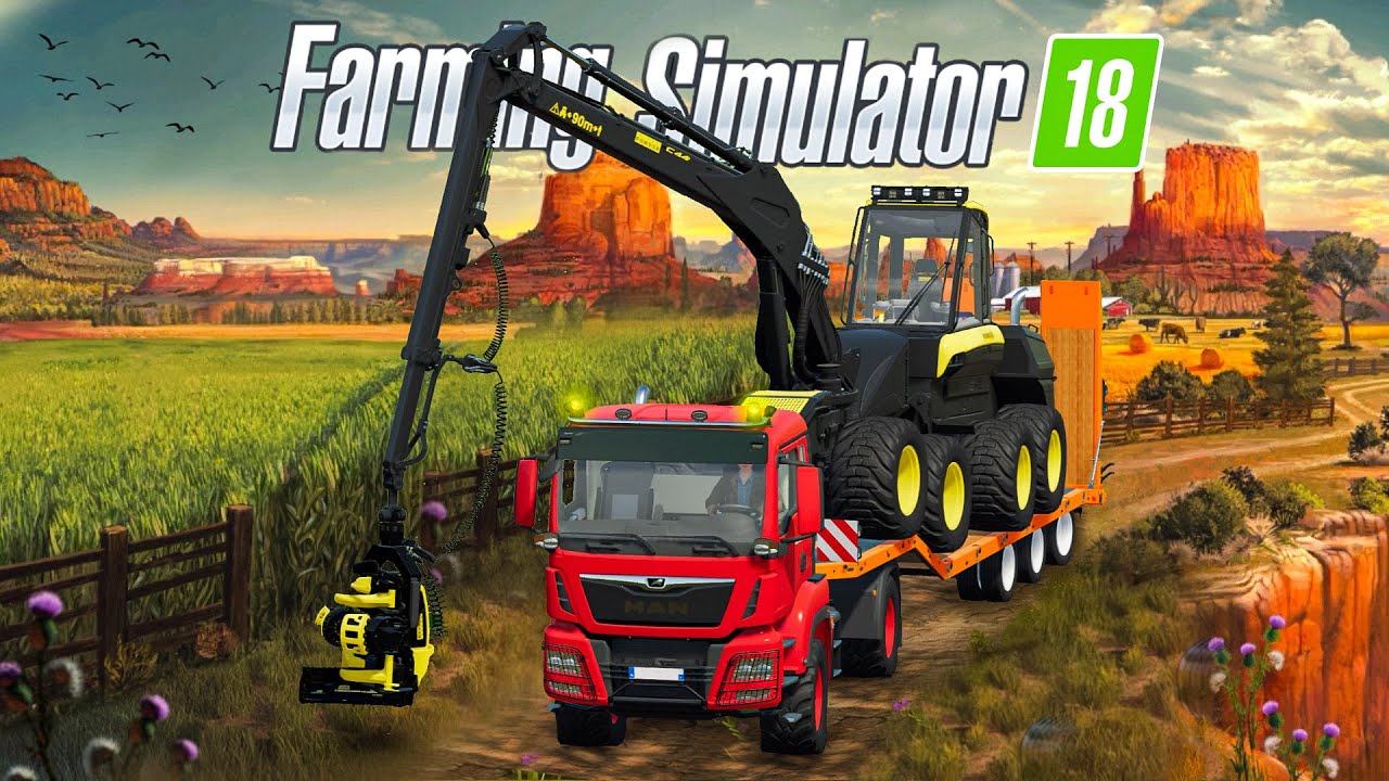 Forestry Vehicles Loaded With Trucks In Fs18 | Fs18 Multiplayer ...