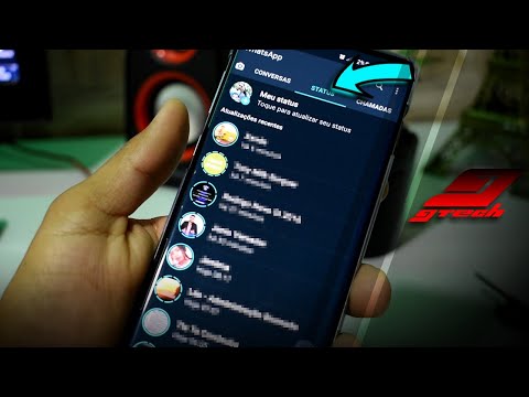 STATUS do WHATSAPP não aparece