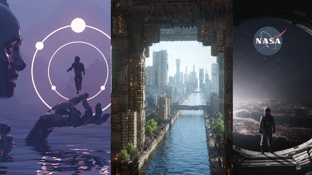 🔴 blender live - remaking surreal renders in blender - YouTube