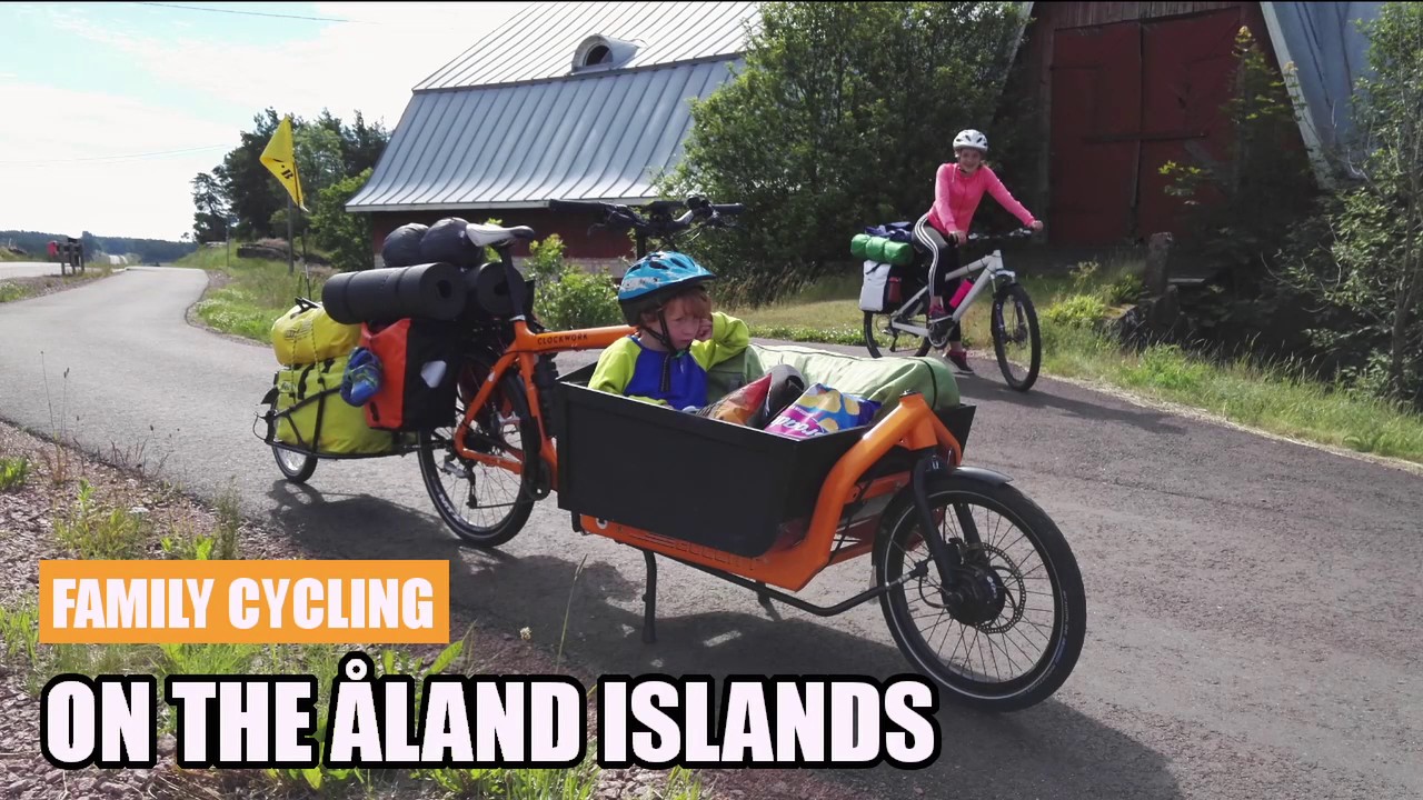 Family Bike Touring on Åland - Day 4 - YouTube