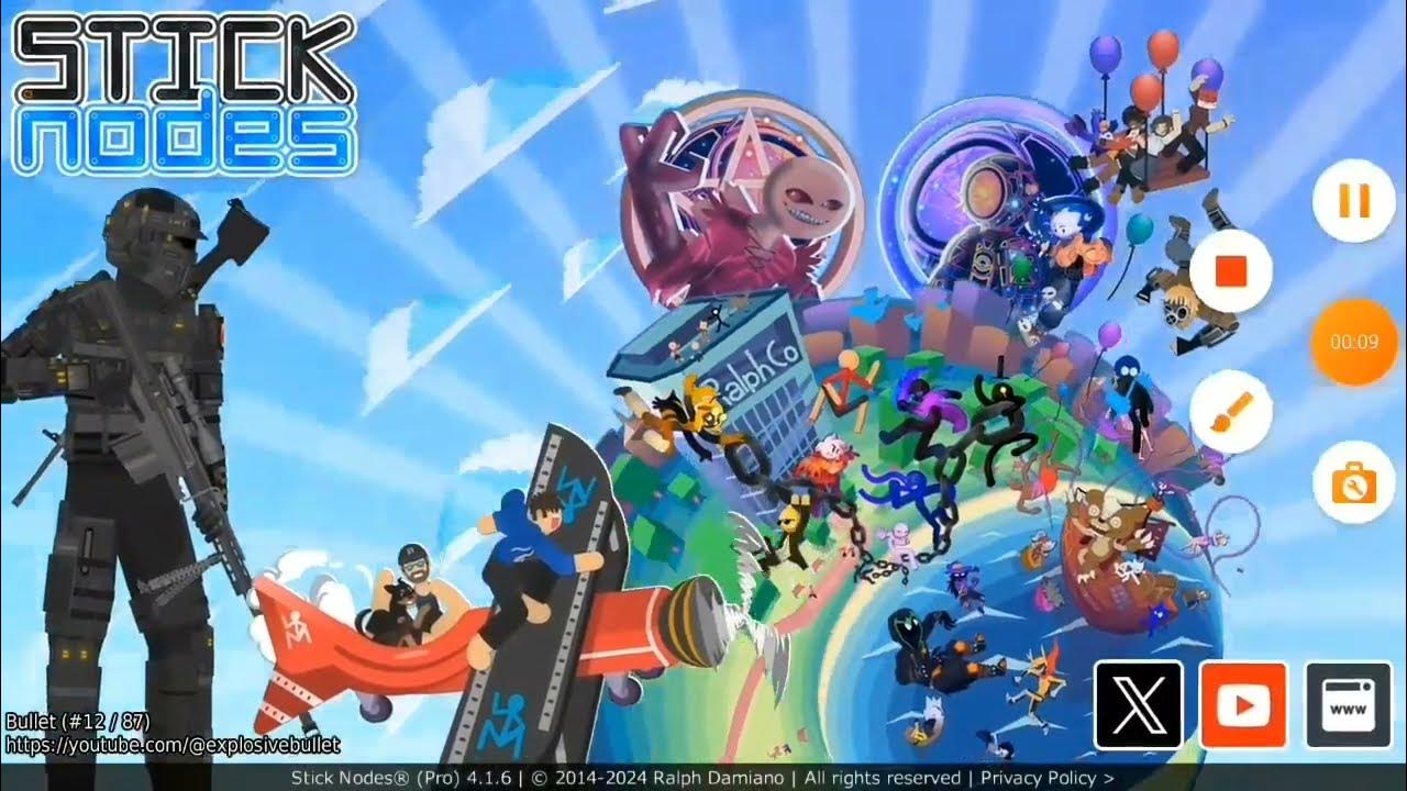 How to animate a smooth animation in sticknodes(tips and tricks)#sticknodes #stickman #tutorial ...