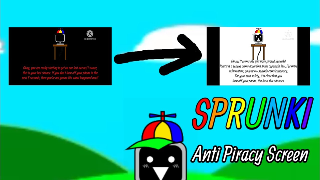 (FIRST VIDEO OF SPRUNKI) Sprunki Anti Piracy Screen (BAD ENDING) - YouTube