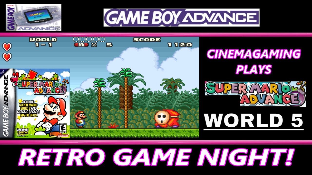 SUPER MARIO ADVANCE (GBA) (PART 5) PLAYTHROUGH - YouTube