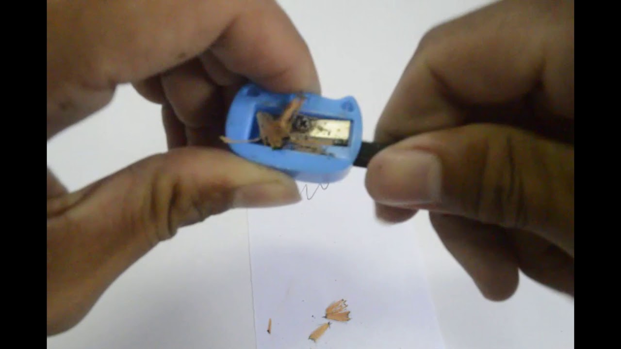 Cara Meraut Pensil | Teknik Sederhana - YouTube