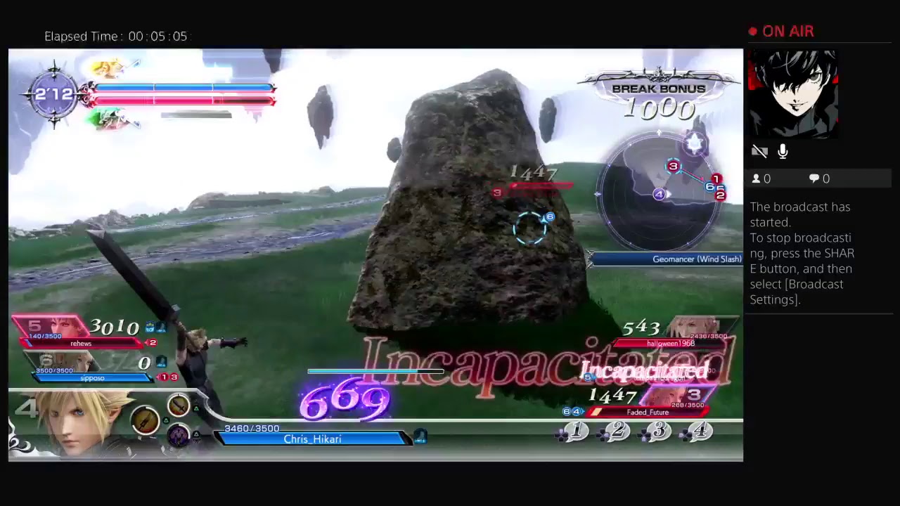 Dissidia NT Closed Beta - YouTube