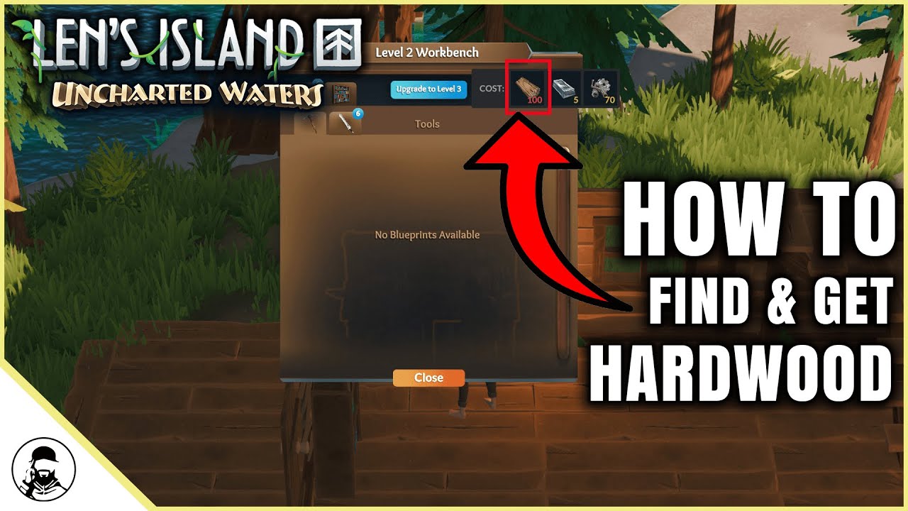 How To Get Hardwood in Len's Island Uncharted Waters - YouTube