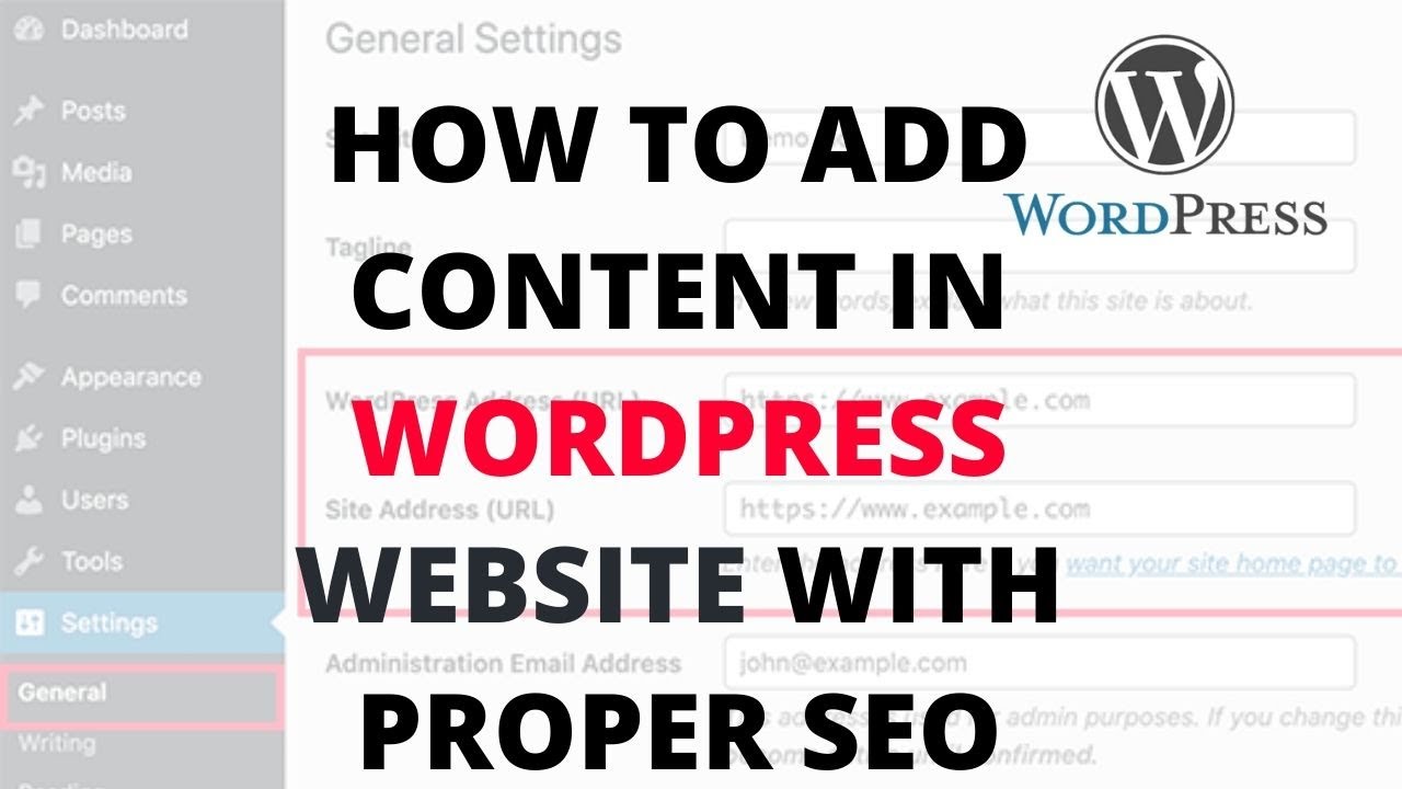 How To Add Content In Wordpress Website With Proper Seo YouTube How To Add Content In Wordpress Website With Proper Seo YouTube