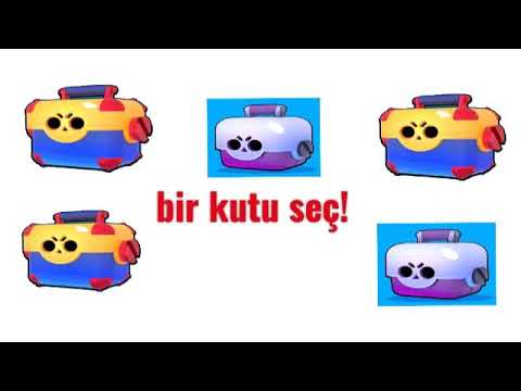 BİR  KUTU SEÇ!! | BRAWL STARS KARAR VERME TESTİ