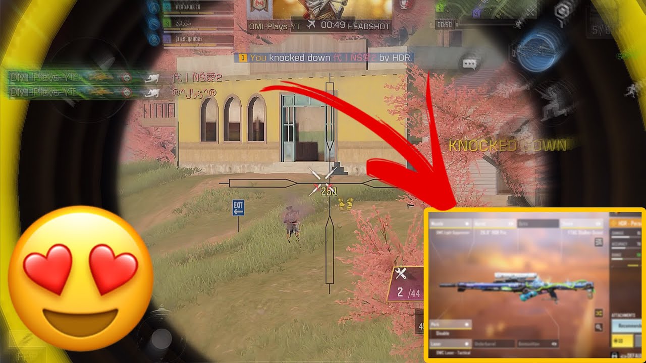 Best Sniper of COD mobile BR | HDR gunsmith - YouTube