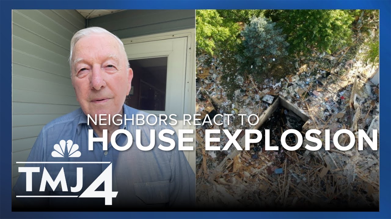 Neighbors react to home explosion in rural Walworth County - YouTube