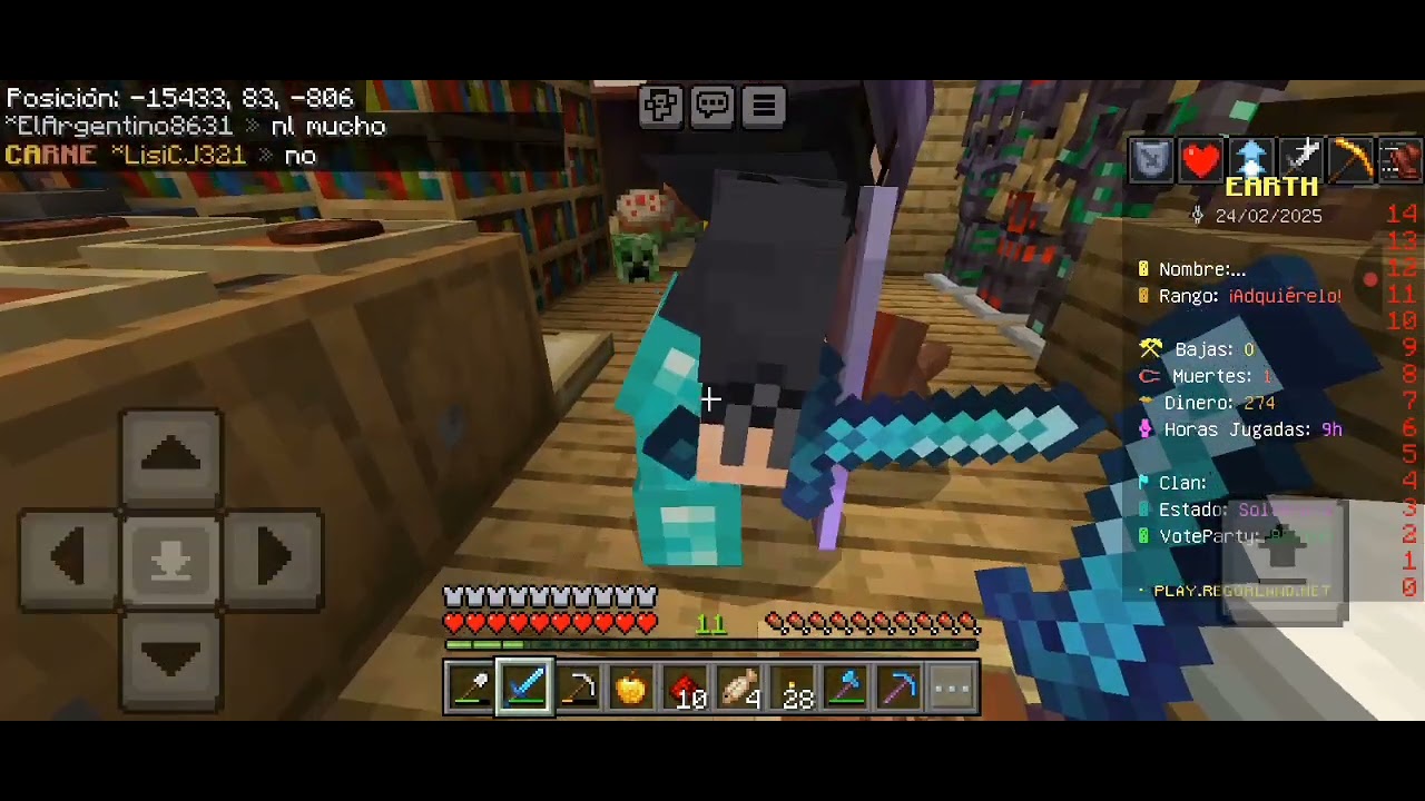 jugando Minecraft latam con mi amigo Agutheraptor parte 1 - YouTube