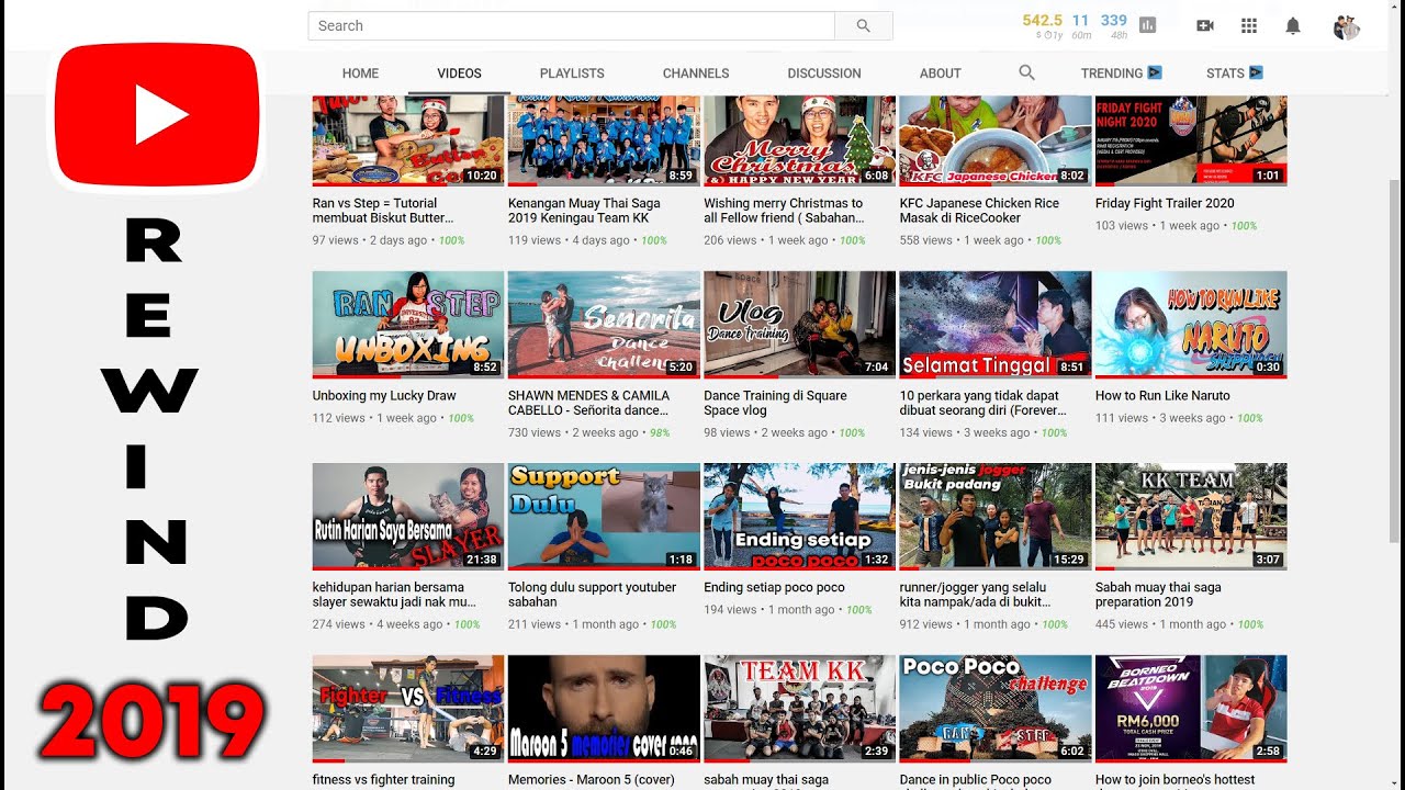 Ranstep 2019 Rewind (bye bye 2019) - YouTube