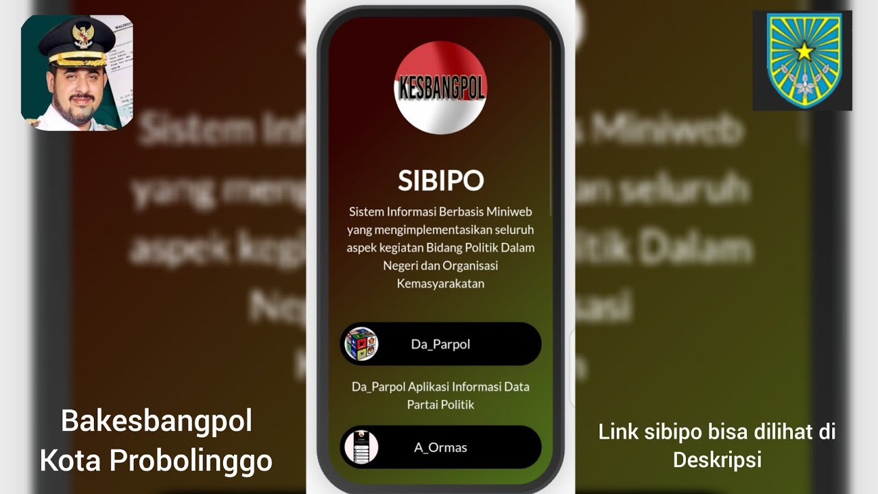 Sibipo (Sistem Informasi Bidang Poldagri dan Ormas) | Inovasi | #bakesbangpol #sibipo # ...
