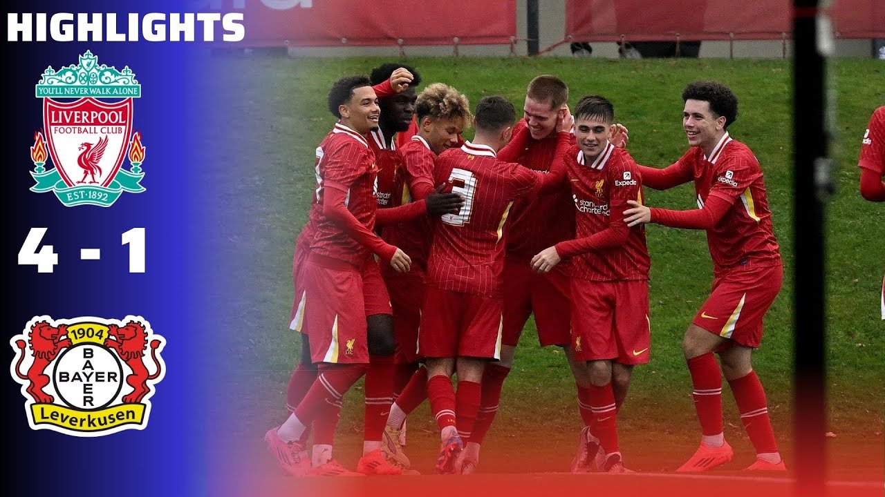 Liverpool u19 vs Bayer Leverkusen u19 | Highlights & All Goals UEFA ...