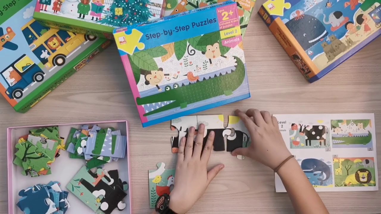 Step by Step Puzzle - YouTube