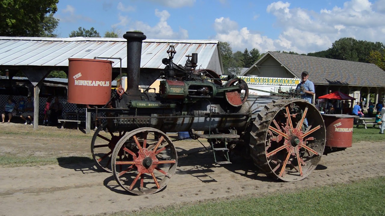 Minneapolis Steam Tractor at 2014 Hesston Steam Museum Labor Day ...