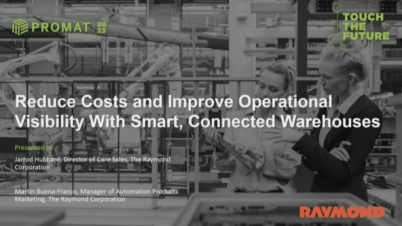 Reduce Costs and Improve Operational Visibility With Smart, Connected Warehouses - YouTube