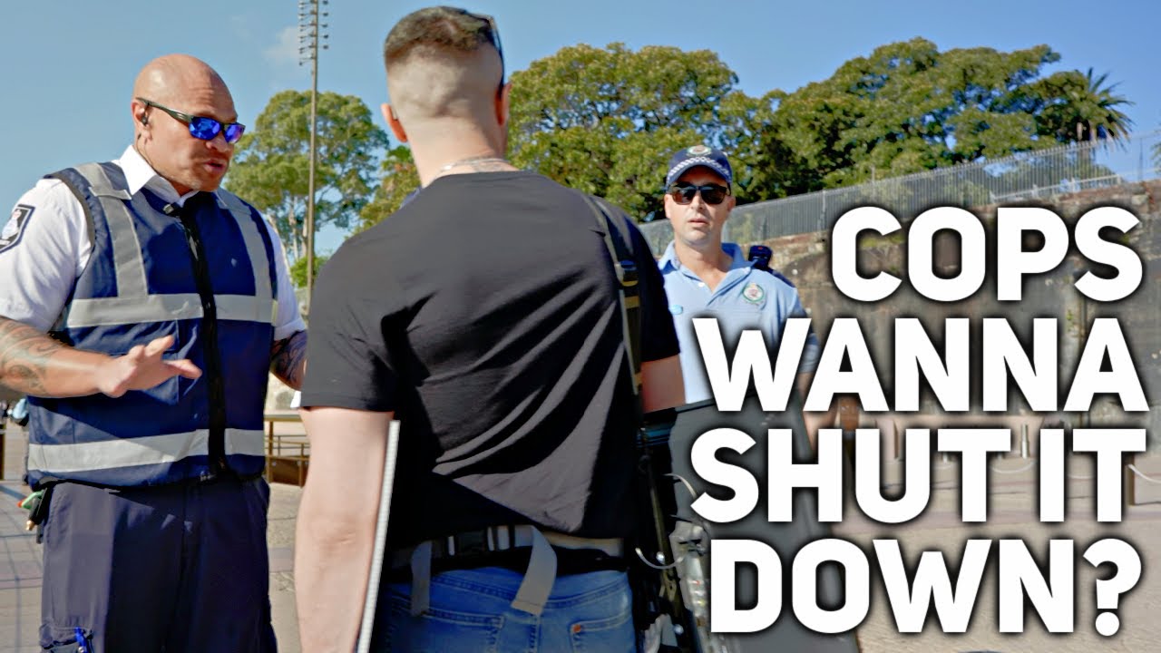 SURROUNDED BY SECURITY AND POLICE | SYDNEY - DAY 1 - YouTube