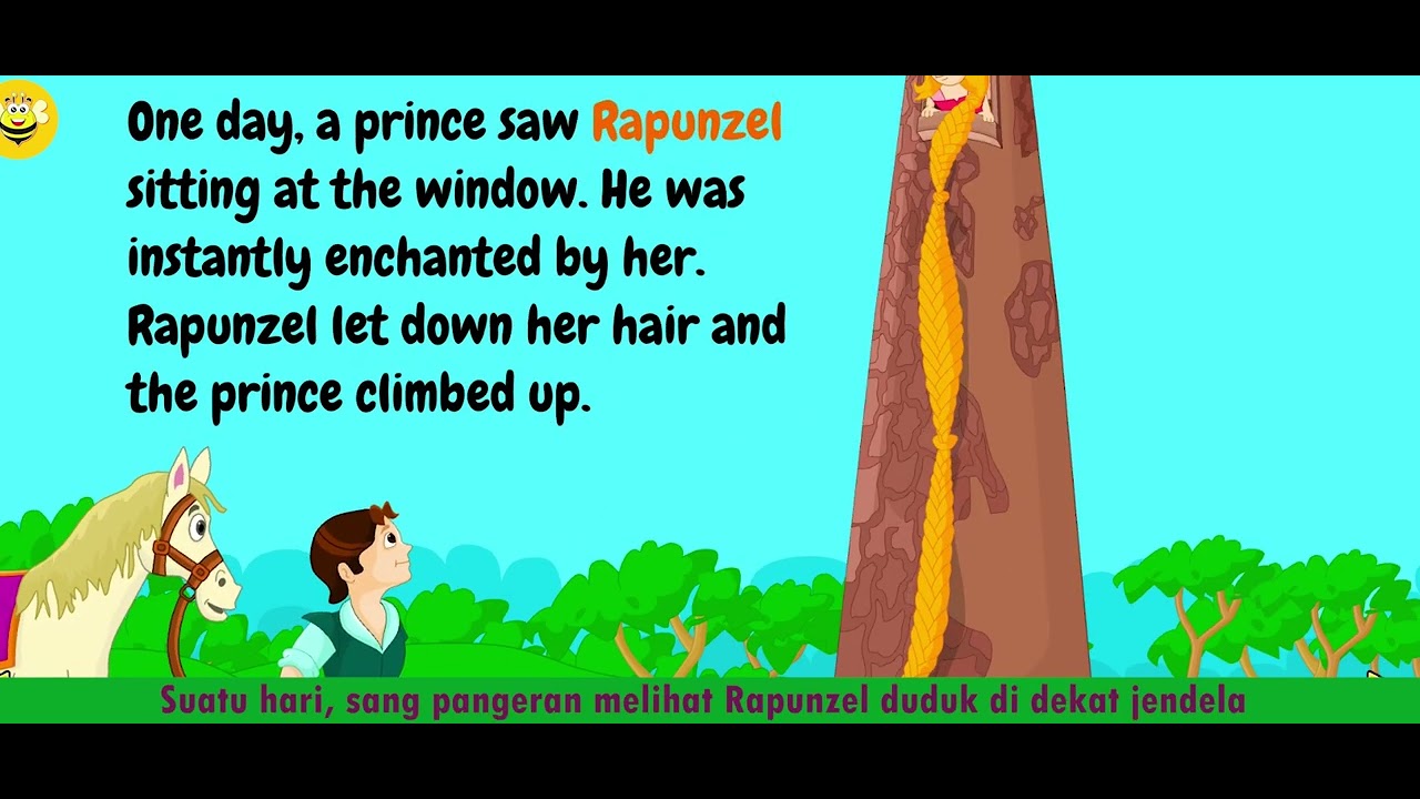 Cerita Dongeng Rapunzel dan Penyihir Jahat - YouTube