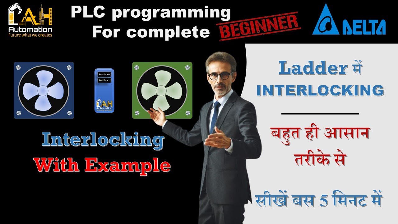 How, Interlocking works in PLC? | Ladder Logic Programming Example ...