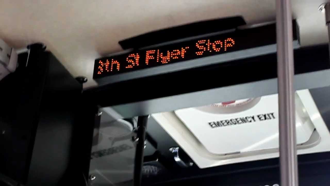Next stop announcement on CT-operated Sound Transit bus (1) - YouTube