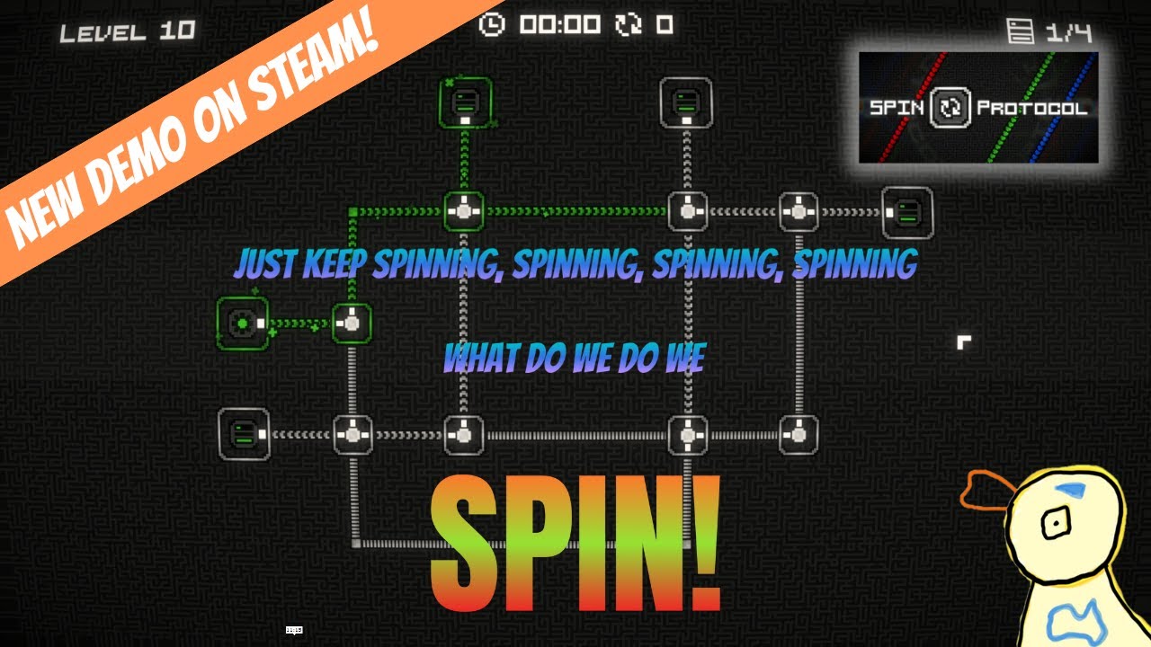 Just keep spinning, just keep spinning [SPIN Protocol] - YouTube