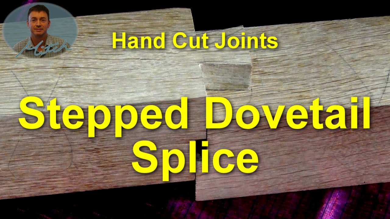 Koshikake Aritsugi - Stepped Dovetail Splice - YouTube