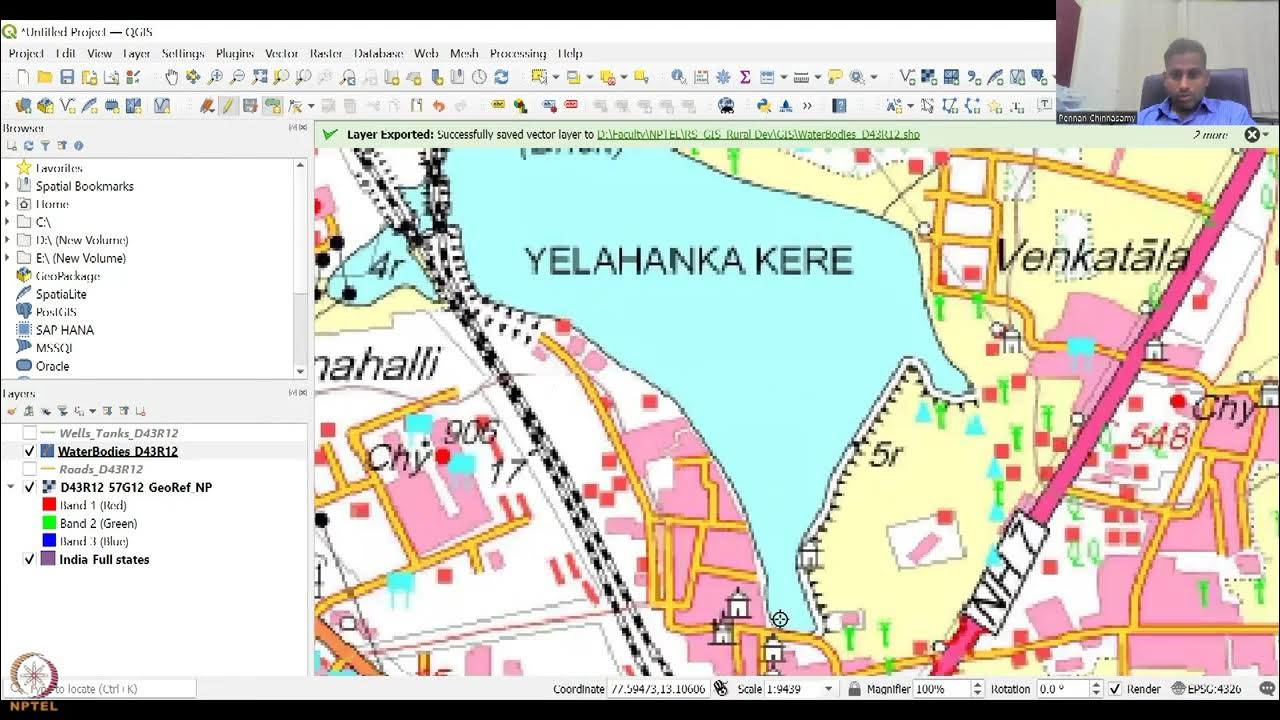Week 6 : Lecture 30 : Extracting polygon features from georeferenced data - YouTube