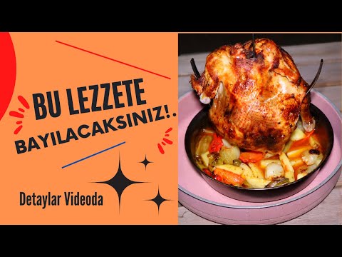 Tenekede TAVUK NASIL PİŞİRİLİR ? / DİKKAT!!! BU LEZZETE BAYILACAKSINIZ !...