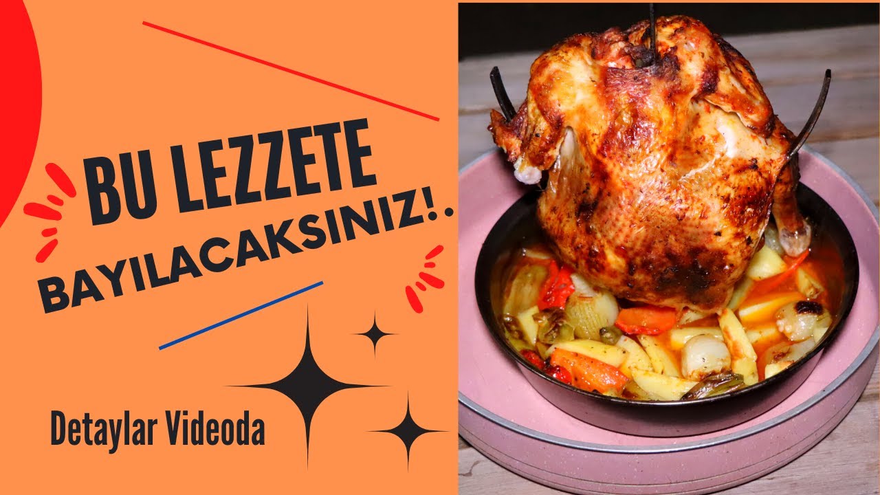 Tenekede TAVUK NASIL PİŞİRİLİR ? / DİKKAT!!! BU LEZZETE BAYILACAKSINIZ ...