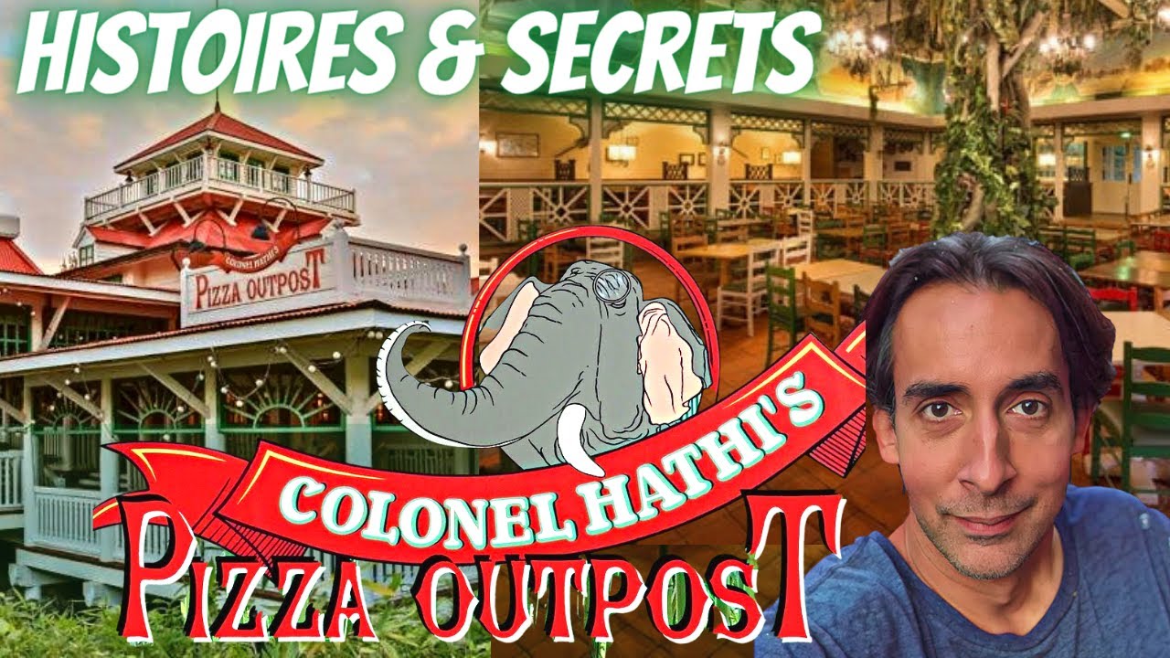 COLONEL HATHI'S HISTOIRES & SECRETS RESTAURANT PIZZA OUTPOST DISNEYLAND ...