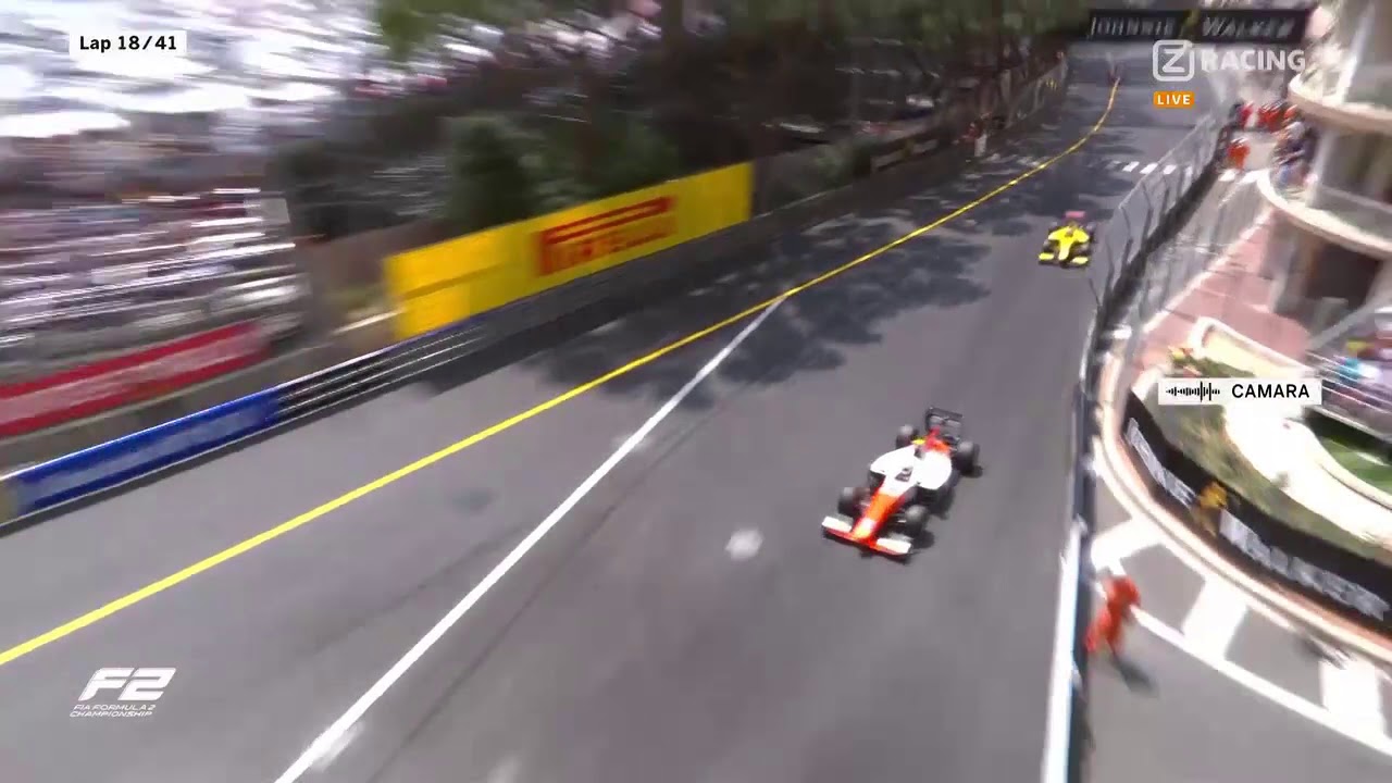 2017 F2 Monaco Race 1 - Hilarious Team Radio - YouTube
