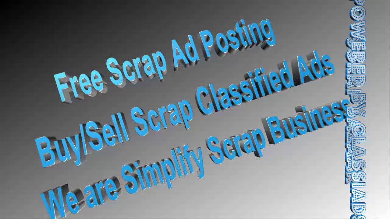 Free Scrap Bazaar Classifieds Ad Posting Android Application.100 % Free ...