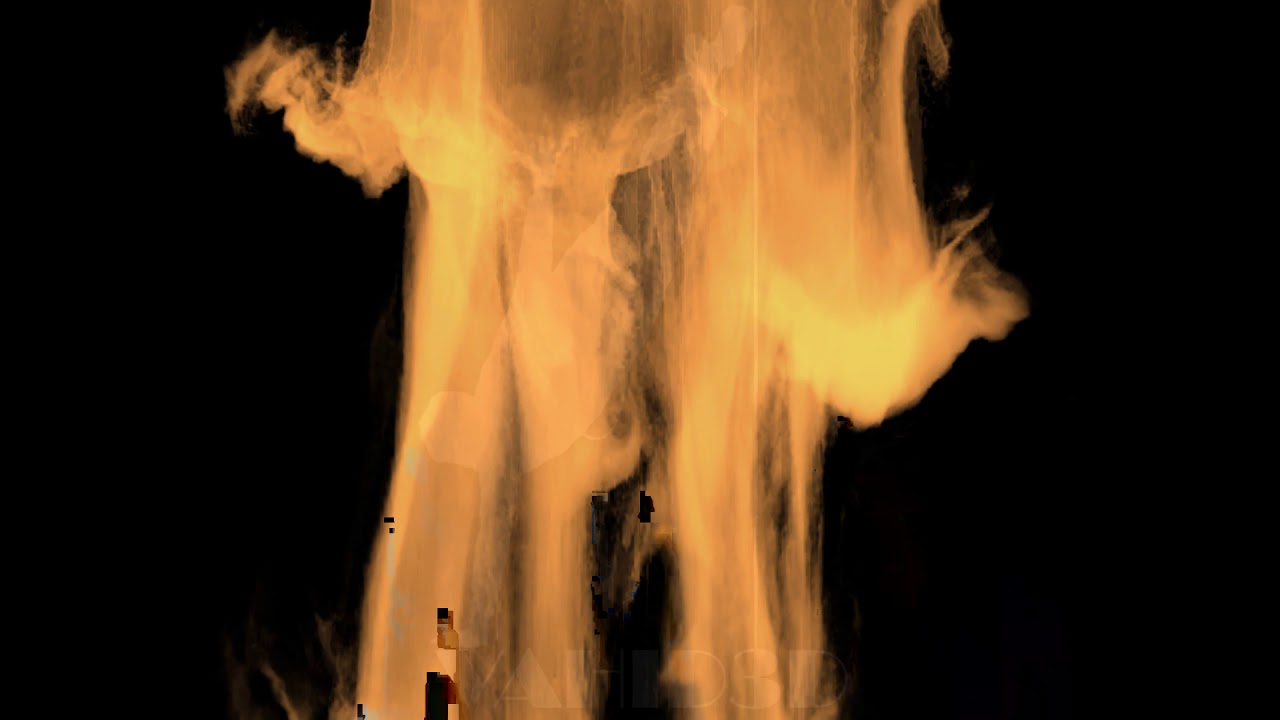 fire curtain flames footage fast - YouTube