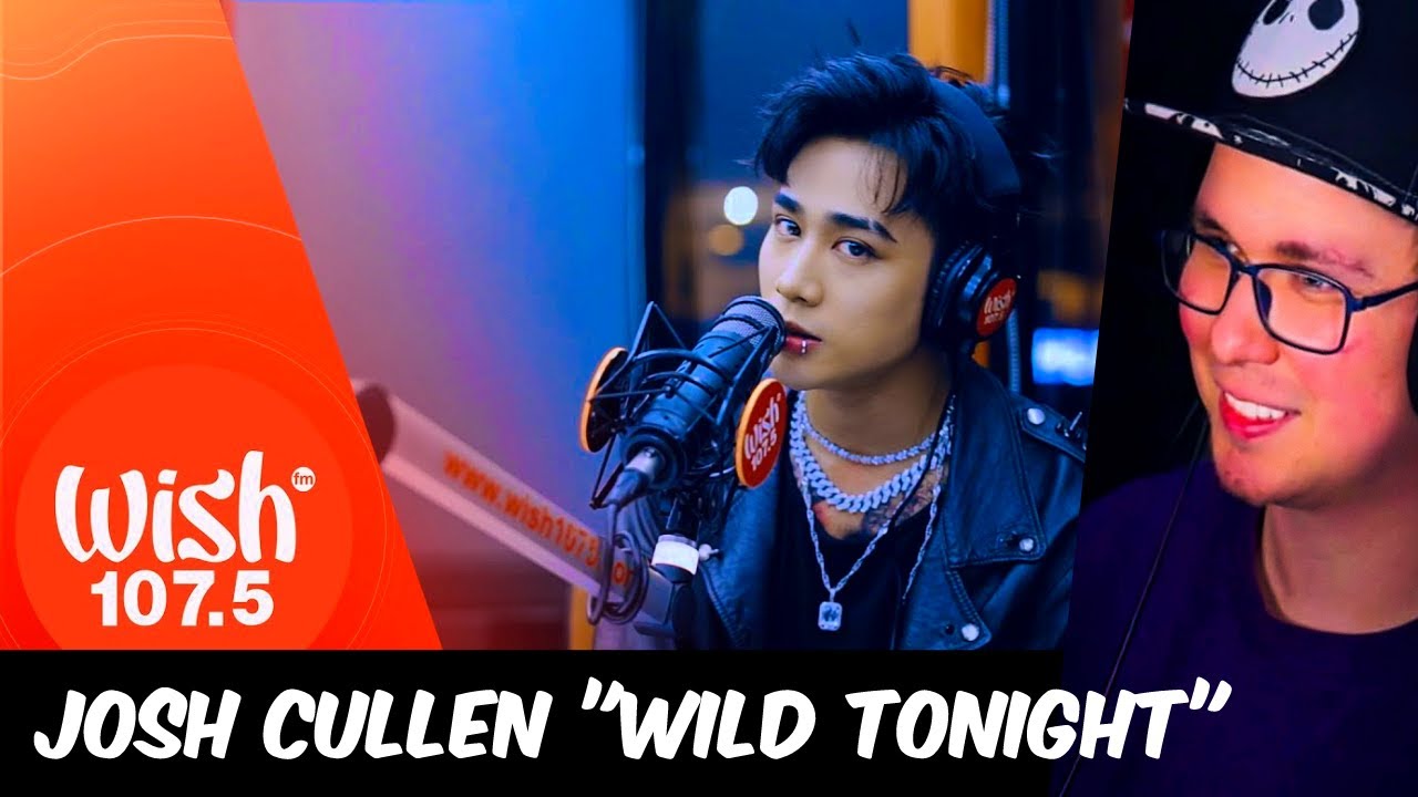 Josh Cullen performs “Wild Tonight” LIVE on Wish 107.5 Bus REACTION ...