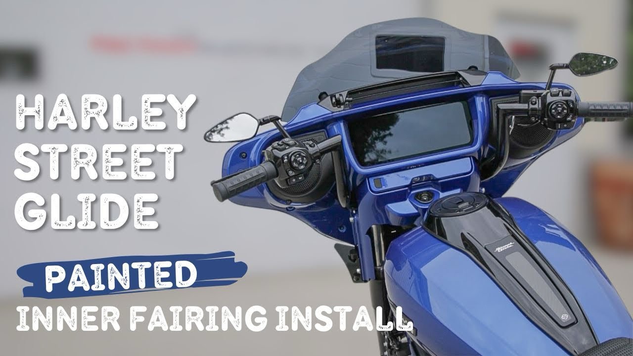 Color Matched Inner Fairing Install - 2024-2025 Harley Street Glide ...