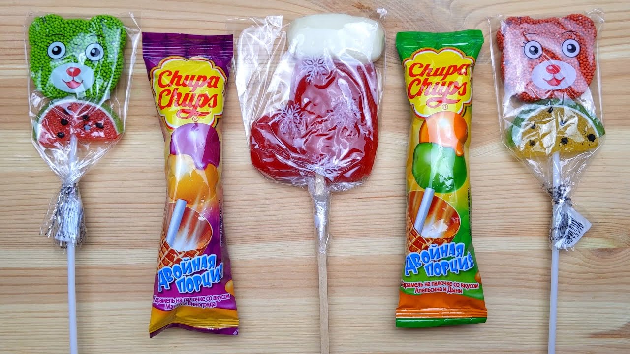 Unpacking Lollipops! Chupa Chups Sweets NEW Candy ASMR - YouTube