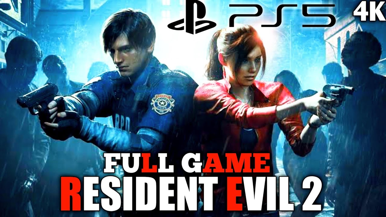 RESIDENT EVIL 2 REMAKE PS5 Gameplay Walkthrough FULL GAME (4K 60FPS ...