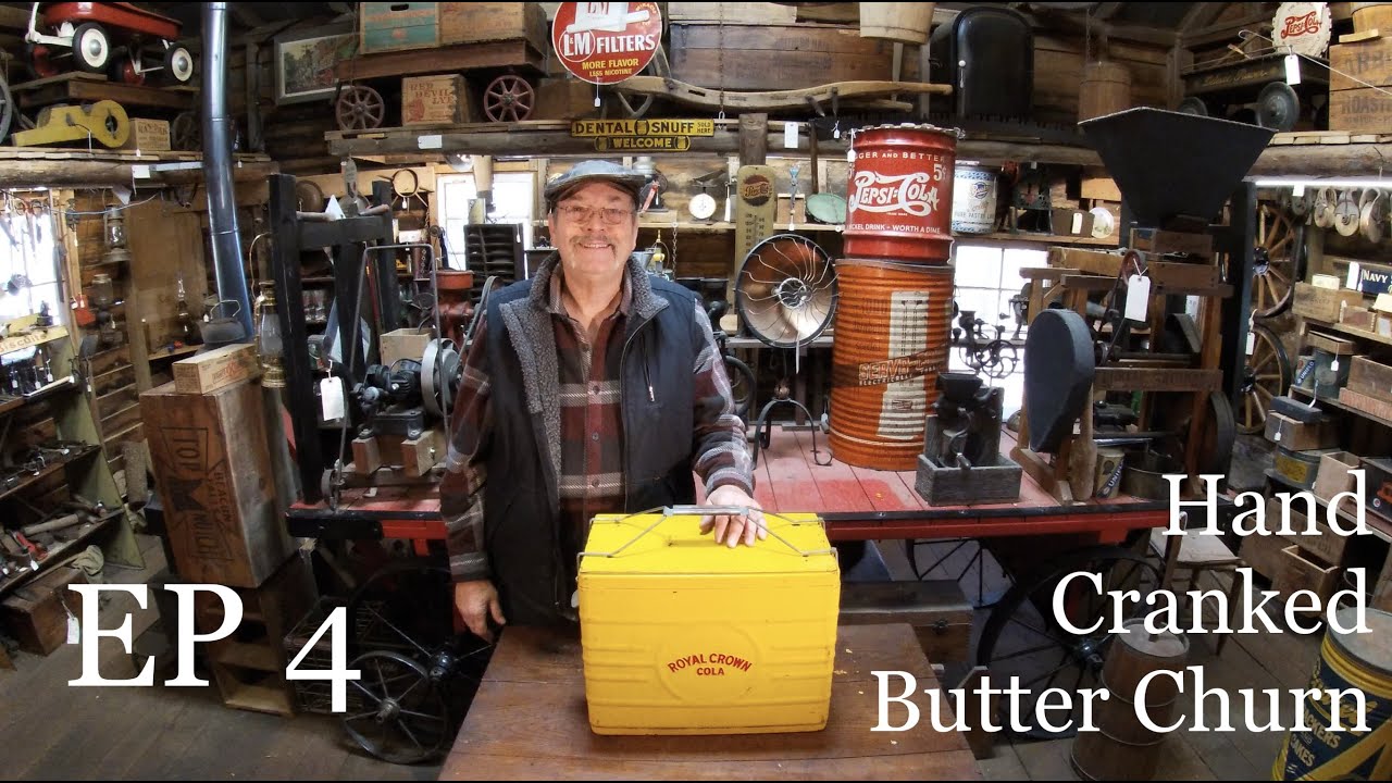 Antique Demonstrations Episode 4! 1948 RC COLA COOLER - YouTube