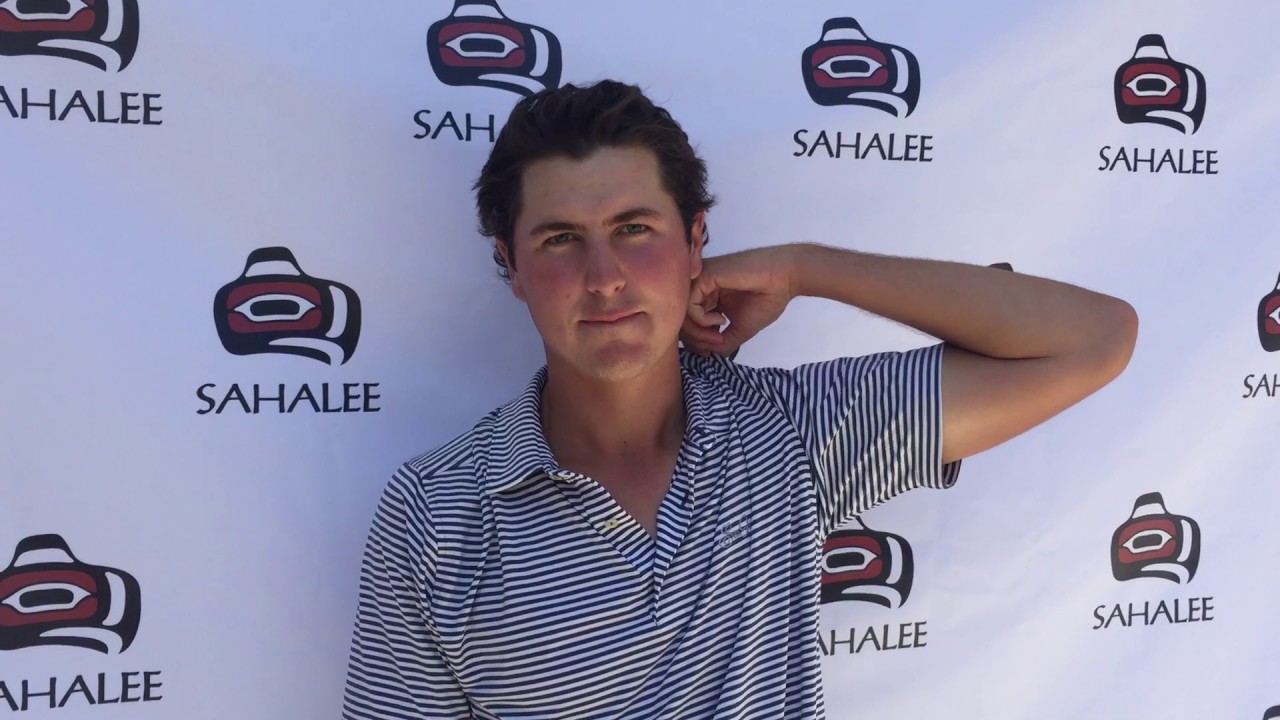 23rd Sahalee Players Championship: Cole Madey post-round interview ...